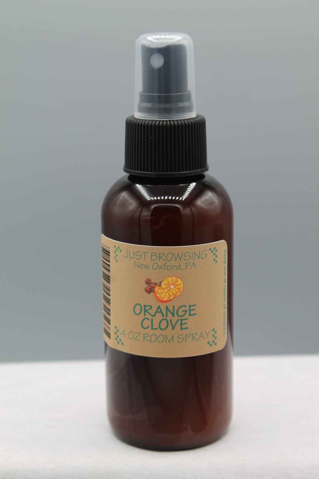 Orange Clove Room Spray, 4oz – Just Browsing LLC